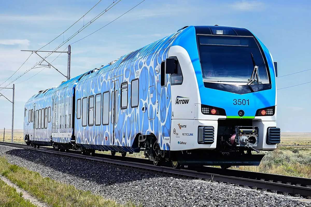 اولین قطار هیدروژنی آمریکا آغاز به کار کرد، گامی بلند به‌سوی حمل‌ونقل ...