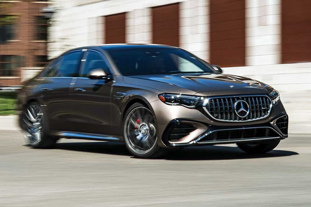 رانندگی با مرسدس E53، قدرتمند و سریع با پیشرانه پلاگین‌هیبریدی شش ...