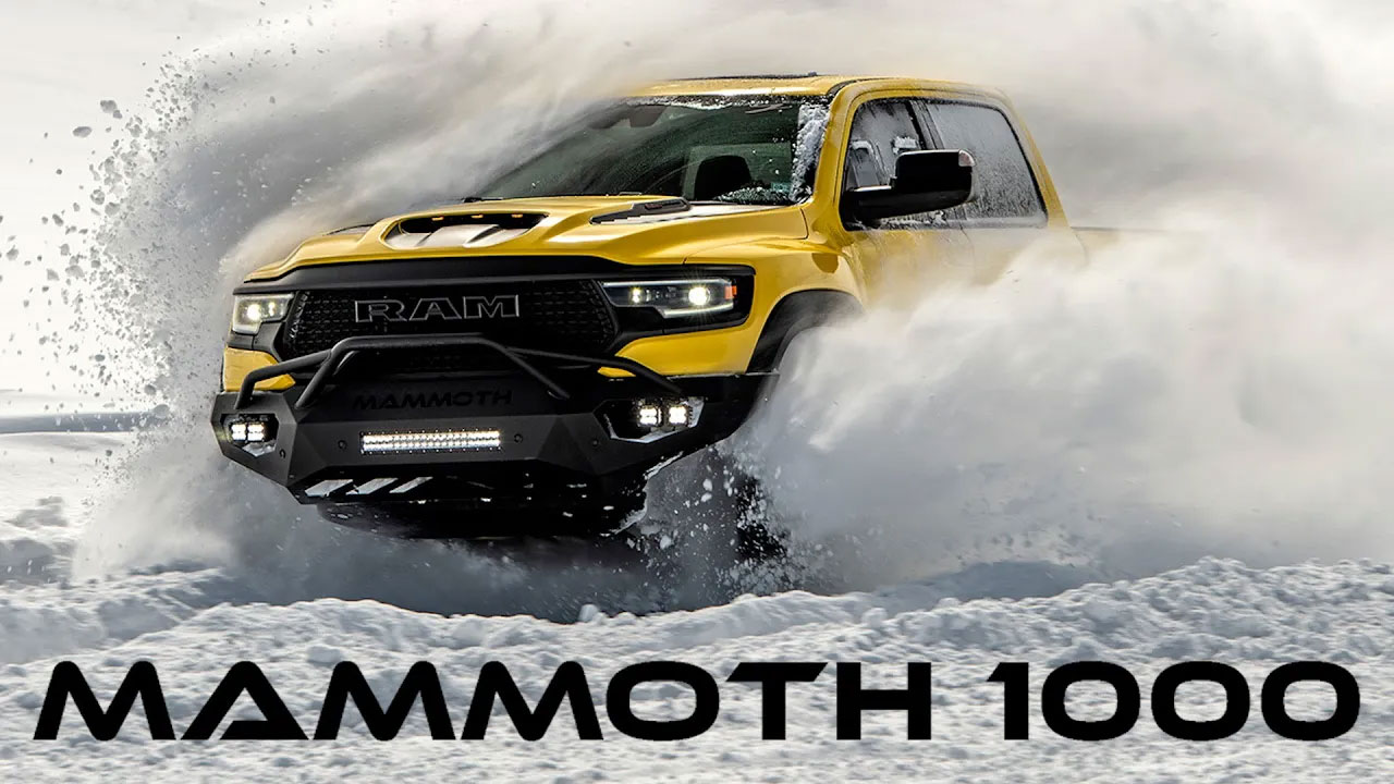 ملاقات با هنسی رم TRX ماموت 1012 اسب بخاری! - پدال