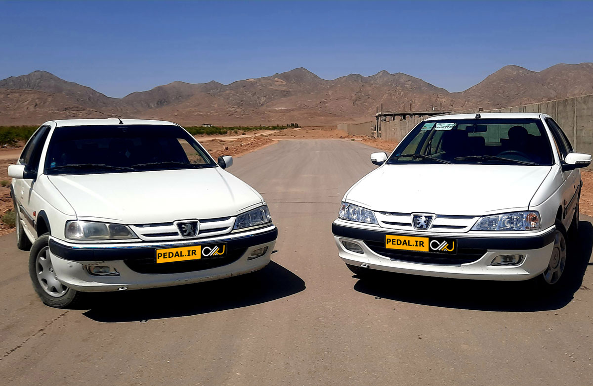 بررسی و مقایسه پژو پارس TU5 با موتور ایکس یو سون XU7 - پدال