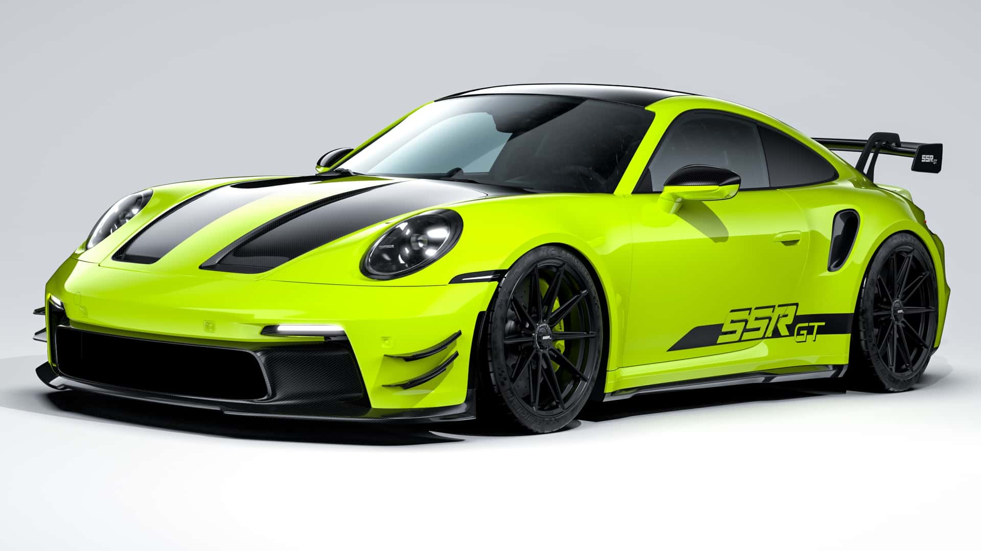 پورشه 911 توربو SSR GT ؛ هیولای رنگارنگ با 848 اسب بخار قدرت! - پدال