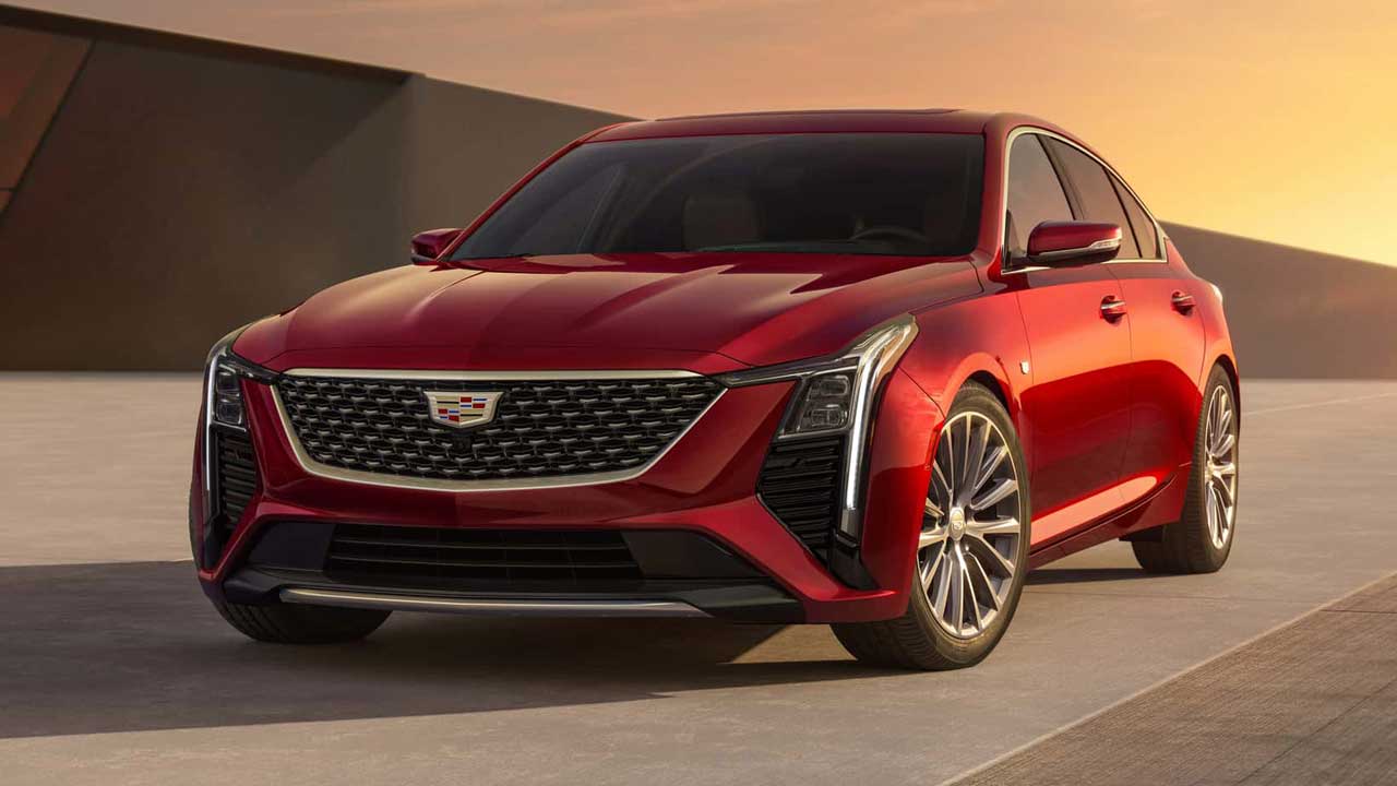 معرفی کادیلاک CT5 مدل 2025 با چهره تازه و نمایشگر 33 اینچی خمیده - پدال