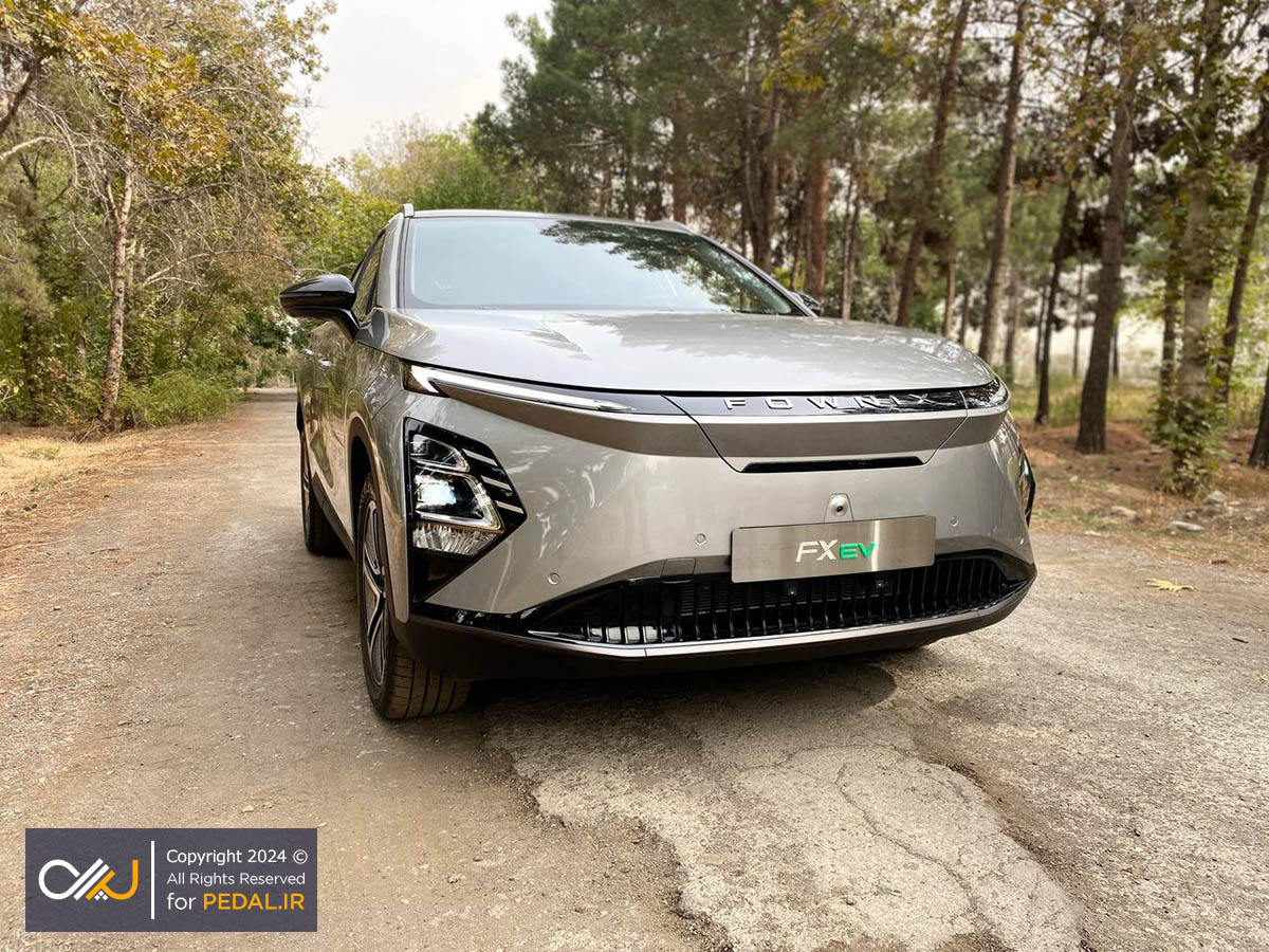 فونیکس FX EV برقی؛ بررسی تخصصی، مشخصات و تست ویدئویی - پدال