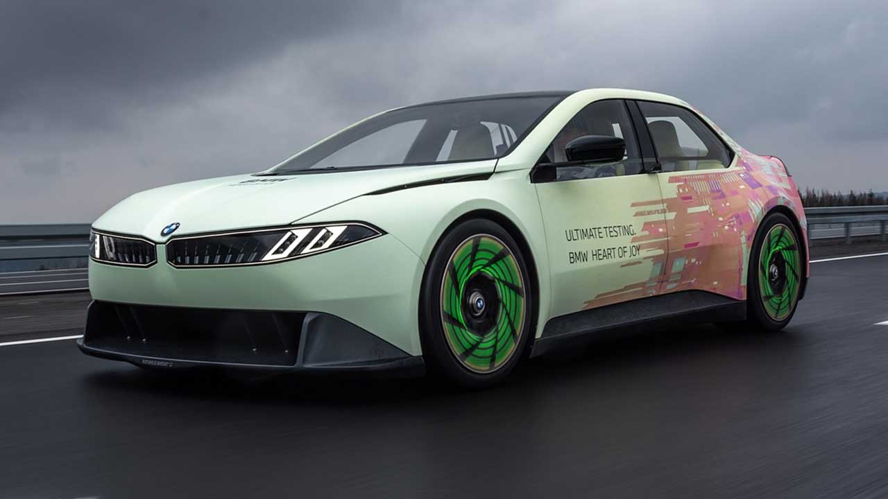 معرفی پروتوتایپ بی ام و VDX، پیش‌نمایش M3 جدید با چهار موتور برقی - پدال