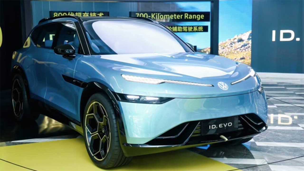 آغاز تولید شاسی‌بلند برقی بزرگ فولکس‌واگن ID.Evo با فناوری ژیپنگ - پدال